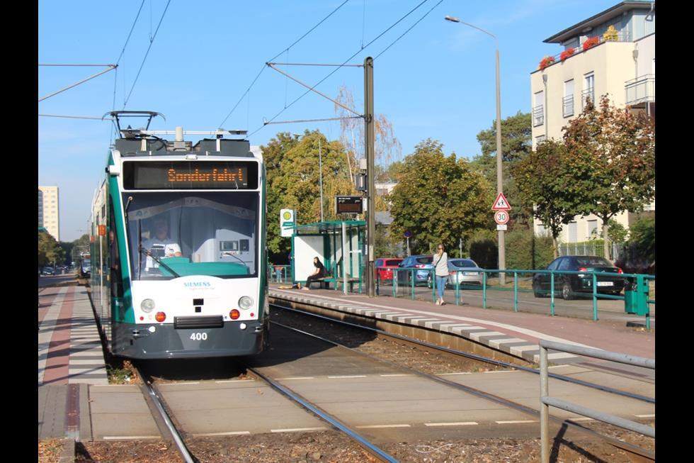 Automated tram demonstrated in Potsdam | Metro Report International ...